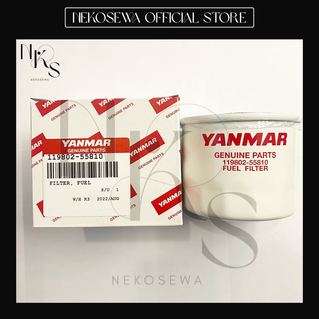 Jual YANMAR FUEL FILTER 4TNV84 119802-55810/ YANMAR 11980255810 ...