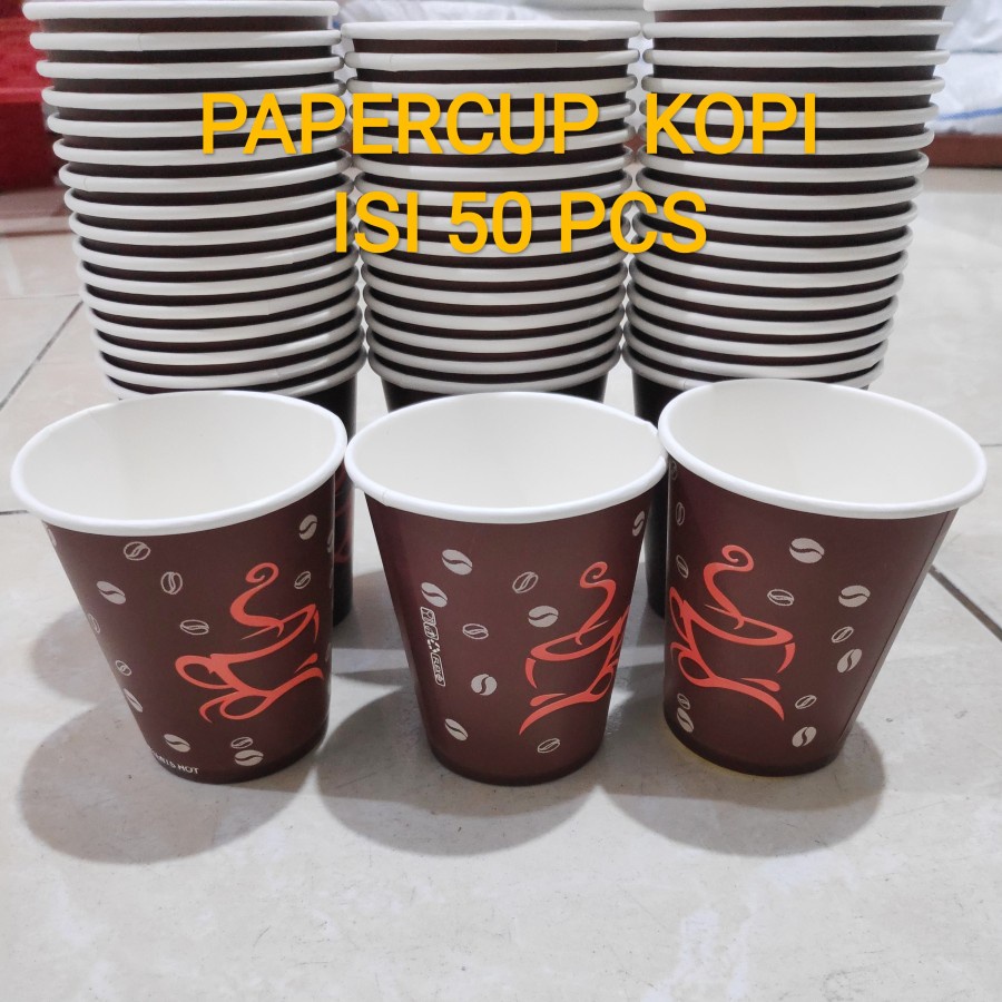 Jual PAPER CUP GELAS KOPI KERTAS 8 OZ I DUS 1000 PCS TANPA TUTUP | Shopee Indonesia