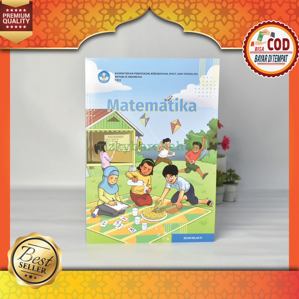 Jual BUKU SISWA SD MI Kelas 4 IV Satu Mapel Matematika MTK Kurikulum Merdeka Kurikulum Penggerak ...