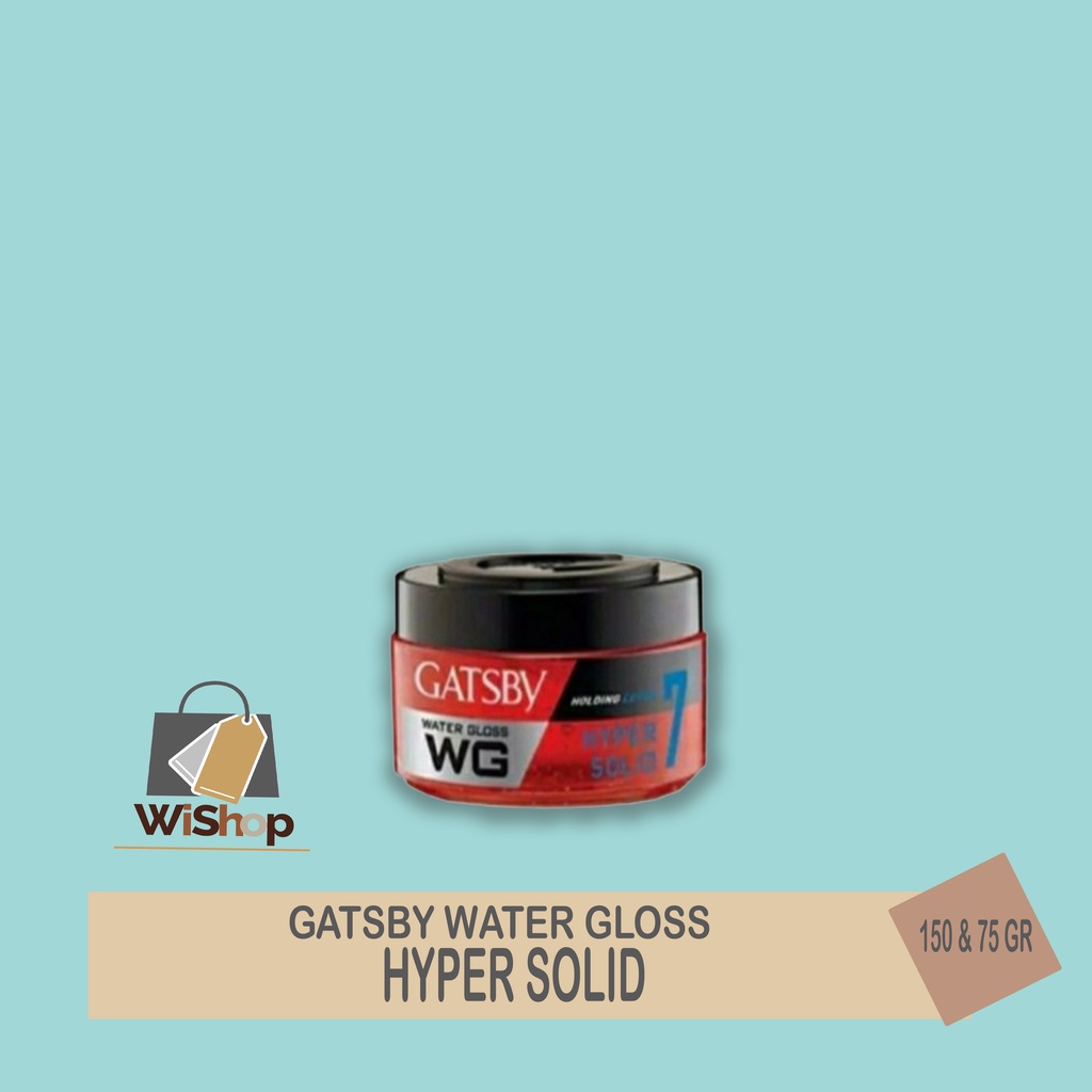 Jual GATSBY WATER GLOSS HYPER SOLID | Shopee Indonesia
