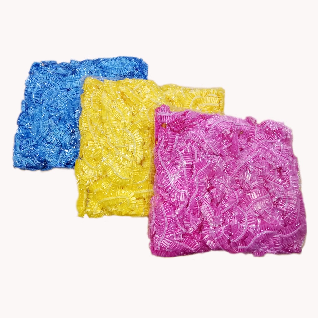 Jual Topi Shower Caps Bath Spa Waterproof 100 Pcs | Shopee Indonesia