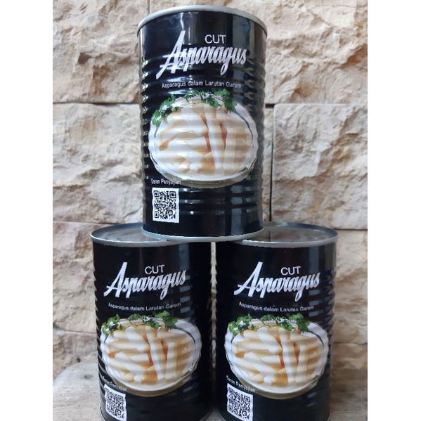 Jual ASPARAGUS CUT / ASPARAGUS KALENG 430 GR | Shopee Indonesia