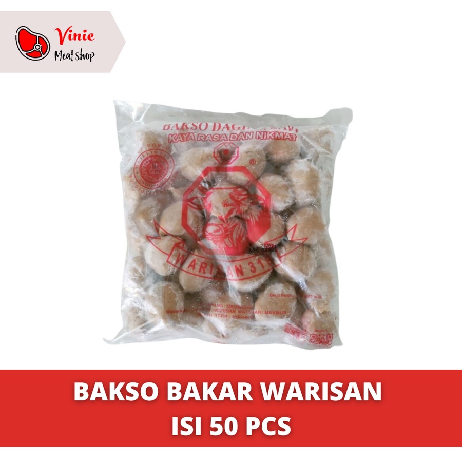 Jual Bakso Bakar Warisan isi 50 pcs / Baso Bakar Enak Murah / Halal ...