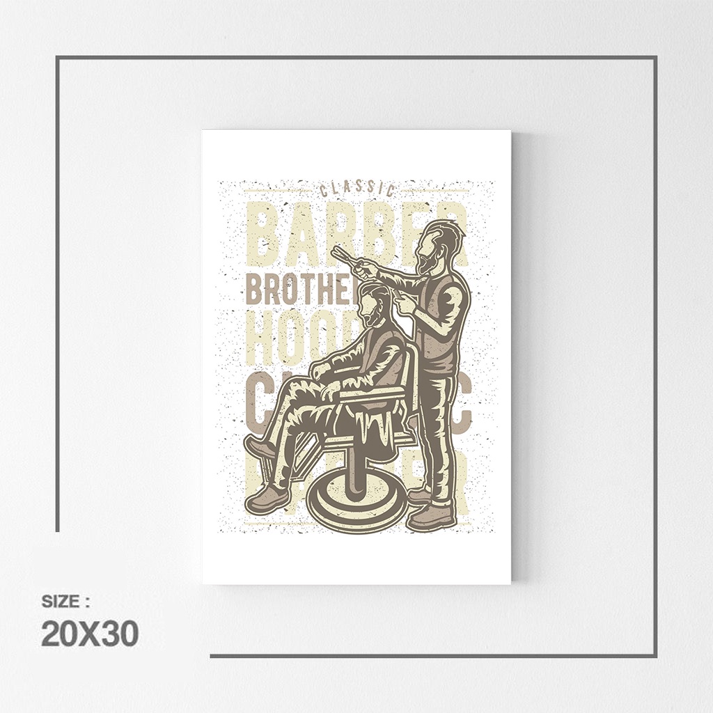 Jual Poster kayu barbershop - Hiasan dinding barbershop - Kata kata ...