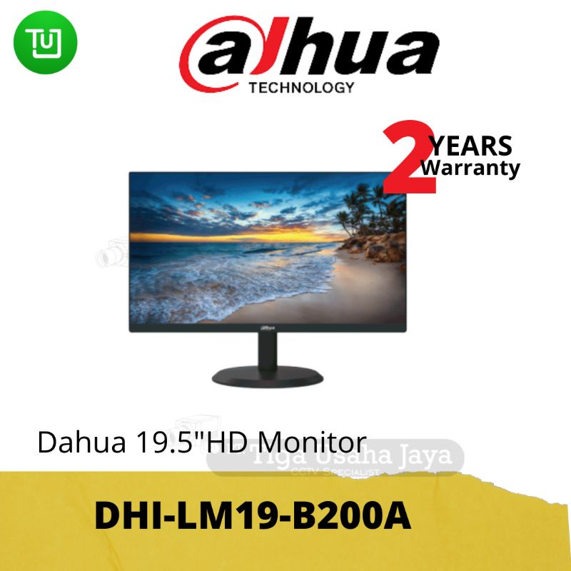 Jual Monitor Dahua 19 inch HD DHI-LM19-B200A / VGA- HDMI Input | Shopee Indonesia