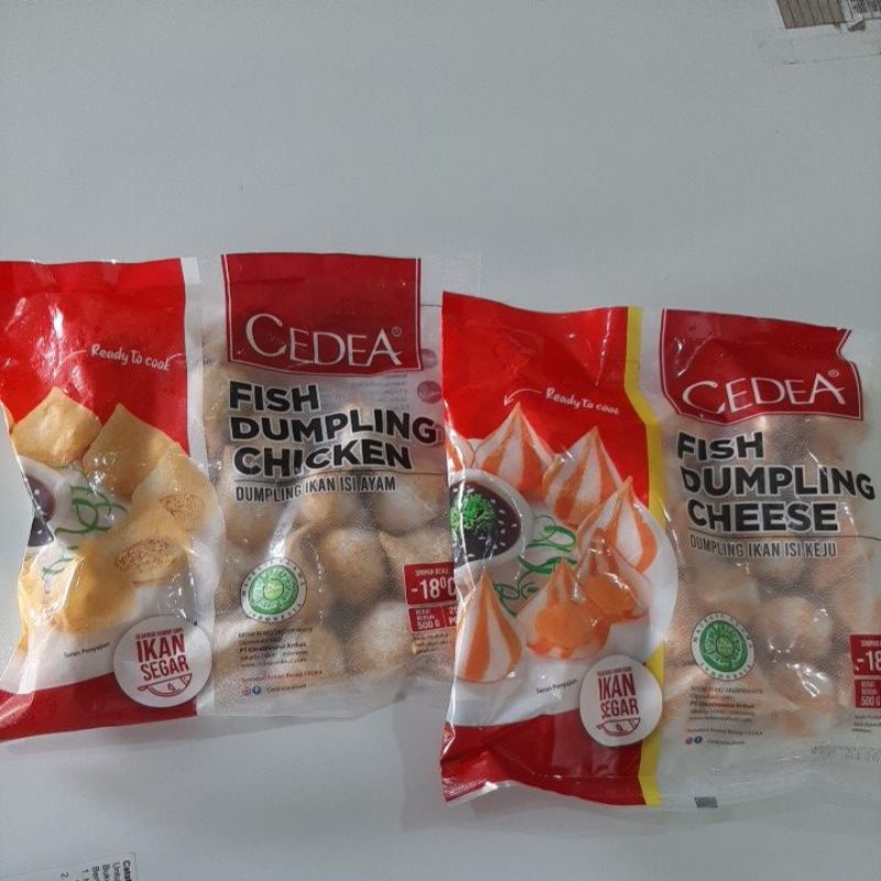 Jual Cedea Dumpling Keju dan Dumpling Ayam 500g | Shopee Indonesia