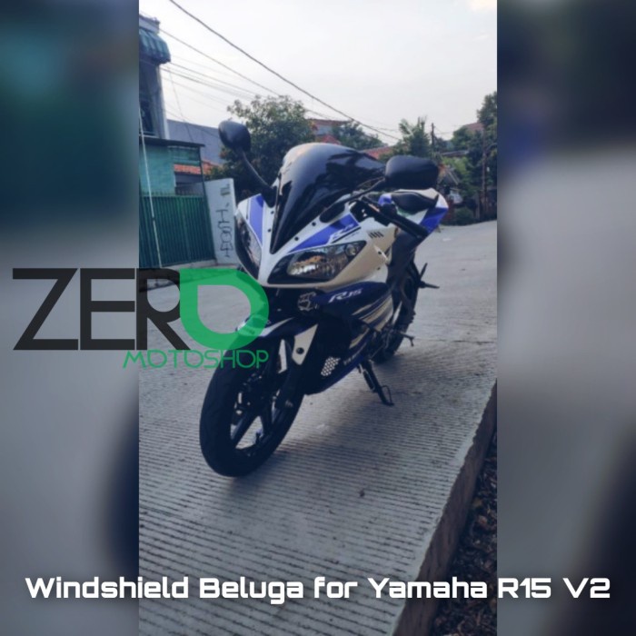 Jual Windshield Beluga Khusus Yamaha R15 V2 | Shopee Indonesia
