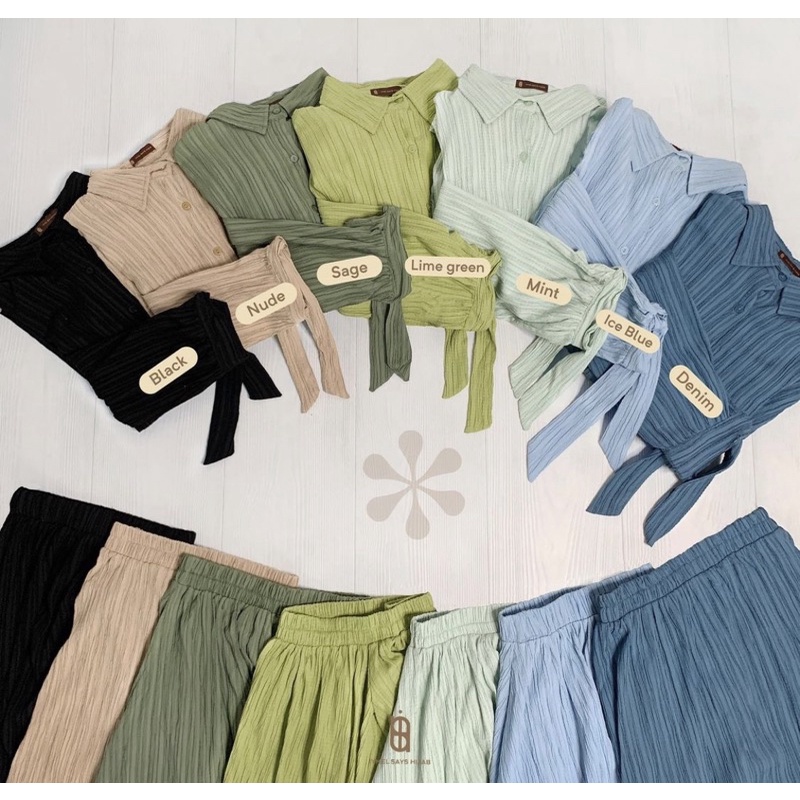Jual [FREEBOOKED] ELLE SET by ISH (fix dapat) | Shopee Indonesia