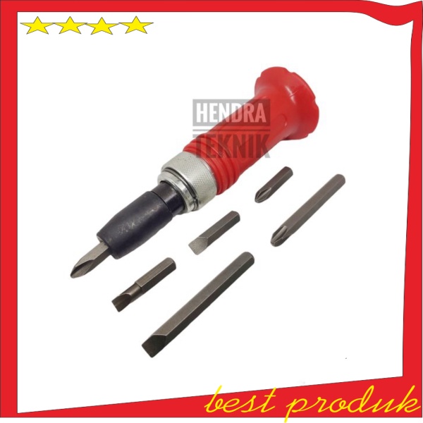 Jual OBENG KETOK SET OBENG PUKUL OBENG TUTUK SET OBENG GETOK KARET ...