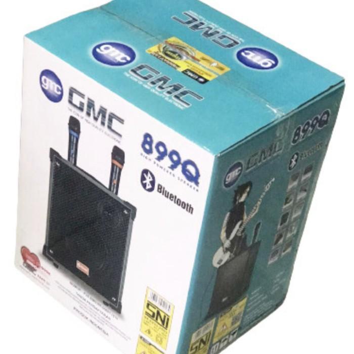 Jual SPEAKER BLUETOOTH GMC 899Q 2 MIC WIRELESS | Shopee Indonesia