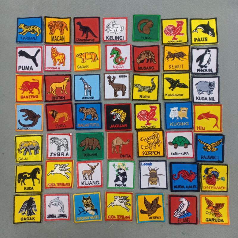 Jual Tanda Regu Pramuka Bordir dan Bendera Regu | Shopee Indonesia