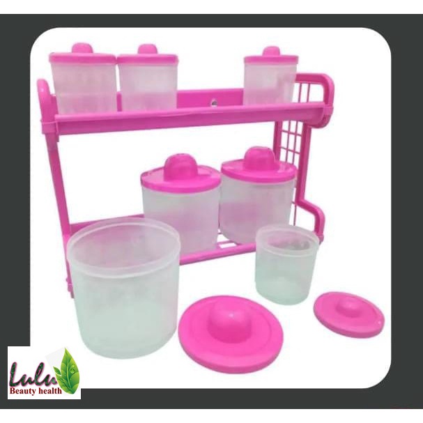 Jual TEMPAT BUMBU KITCHEN SET RAINBOW DOREMI TEMPAT BUMBU DAPUR ...
