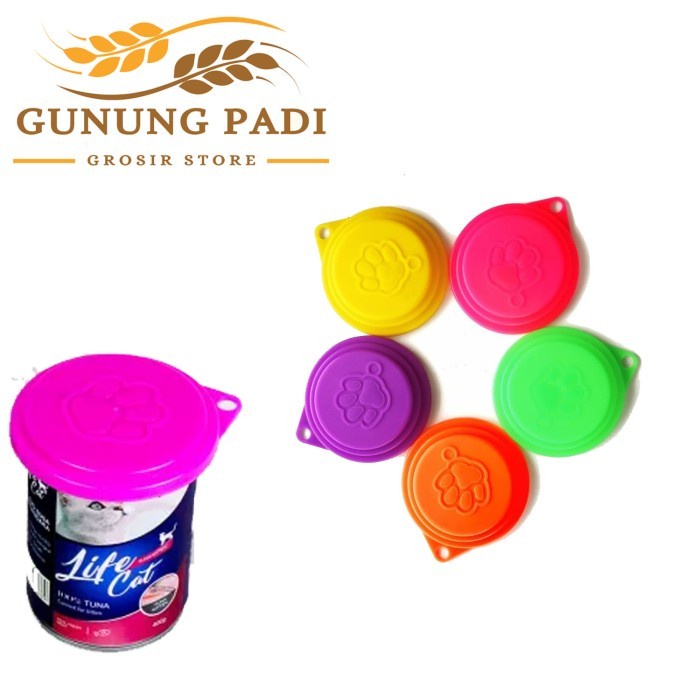 Jual Penutup Makanan Kaleng Hewan / Tutup Kaleng Makanan Kucing Anjing ...
