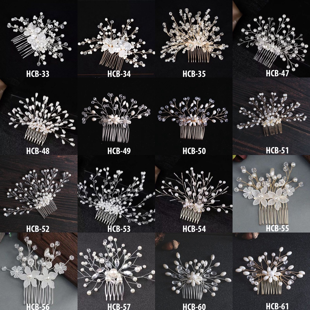 Jual (1 pc) Sirkam Aksesoris Rambut Pesta Pengantin / Bridal Wedding ...