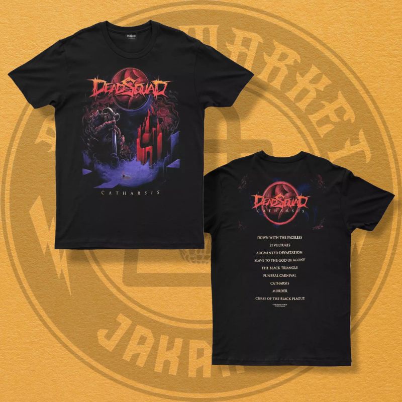 Jual DeadSquad - Catharsis Official Dead Squad Merchandise | Shopee ...