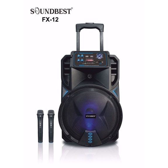 Jual Speaker Portable Wireless Soundbest FX 12 Original 12 inch ...