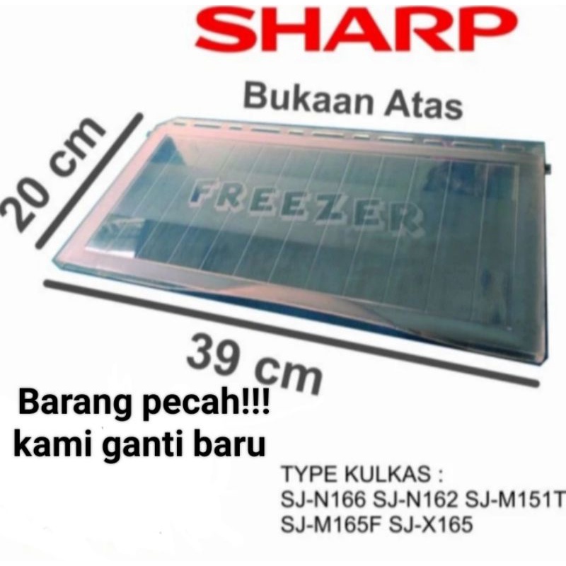Jual Tutup freezer Sharp Sj-16 series original | Shopee Indonesia