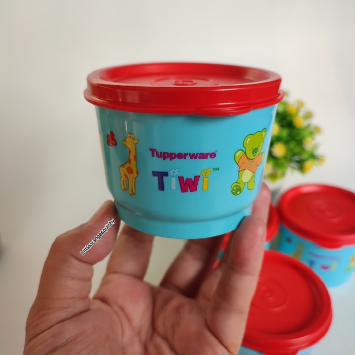 Jual (AFW) Snack Cup Storage Tupperware Tiwi Friend Kids | Shopee Indonesia