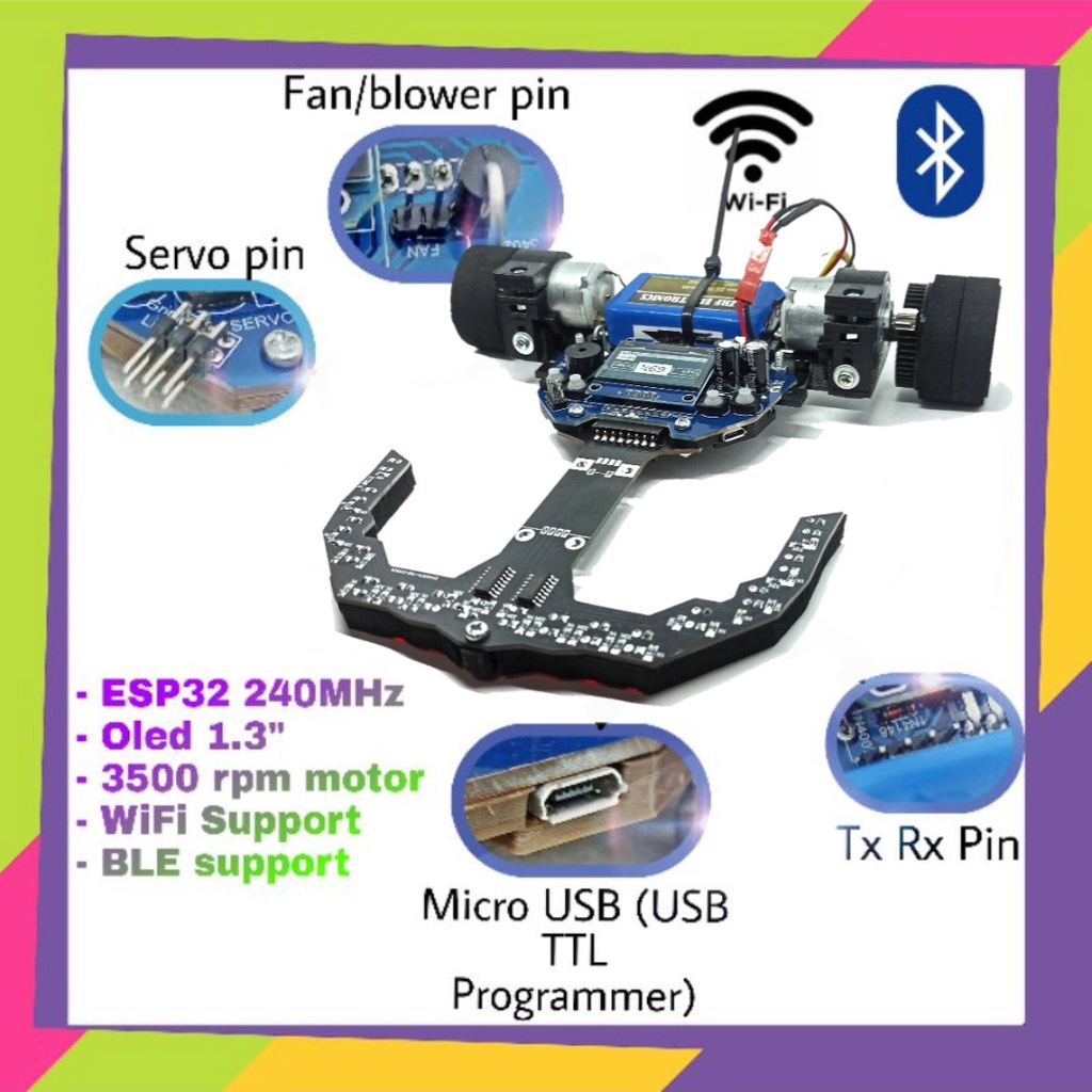 Jual Line Follower Dariyan-X2 16 Sensor | Shopee Indonesia