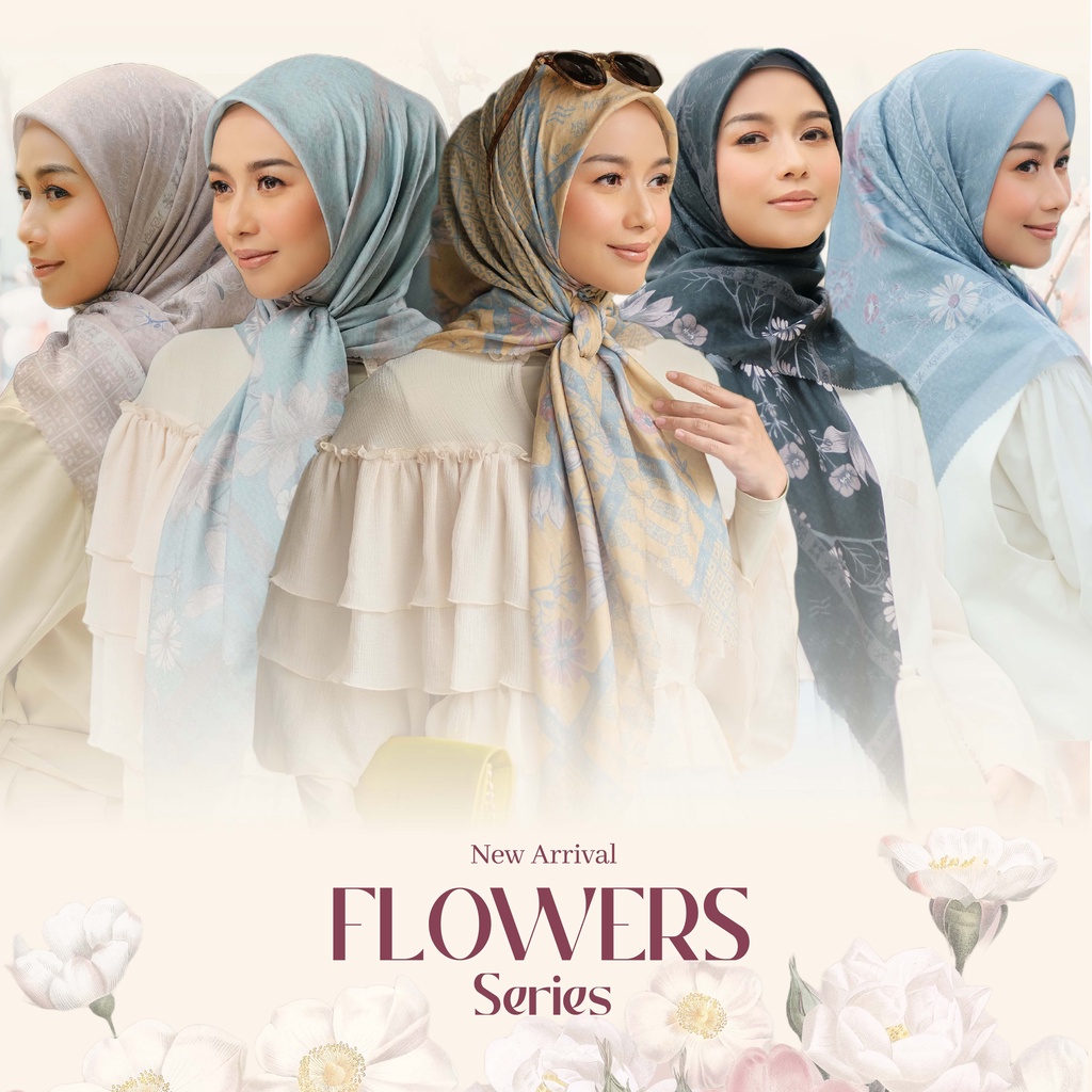 Jual MYLADY HIJAB FLOWERS SIGNATURE SERIES | Shopee Indonesia