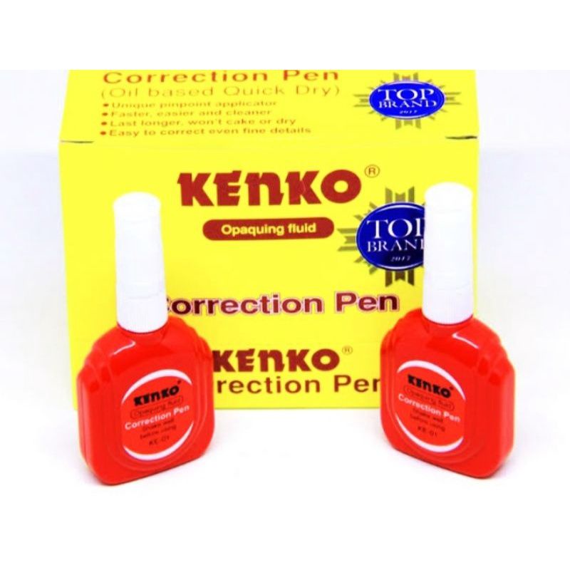 Jual TIP EX CAIR BESAR MEREK KENKO CORRECTION PEN KENKO UKURAN BESAR ...