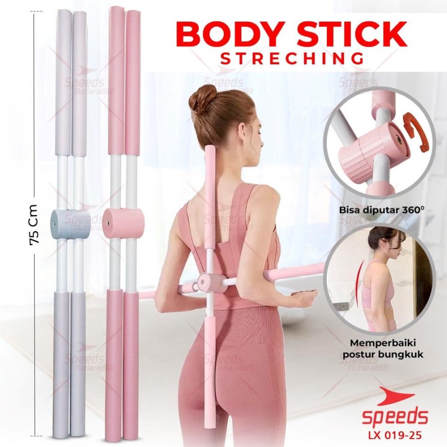 Jual TONGKAT YOGA ALAT PENEGAK PUNGGUNG YOGA STICK STRETCHING OLAHRAGA BAHU | Shopee Indonesia