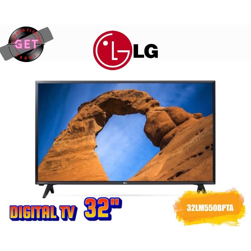 Jual TV LED LG 32 INCH DIGITAL TUNNER READY ~ 32LM550BPTA [USB MOVIE ...