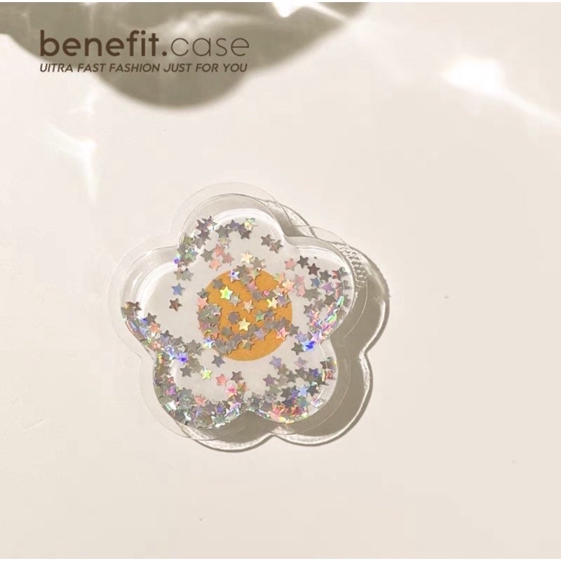 Jual POP SOCKET FLORAL COLLECTION / POPSOCKET 3D GLITTER KARAKTER BUNGA ...