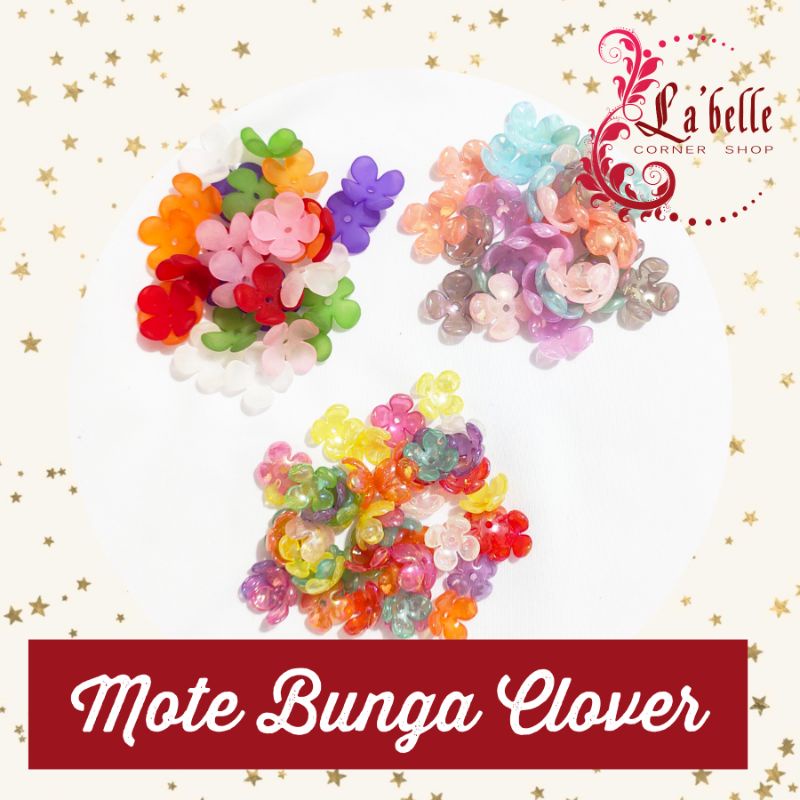 Jual Mote Bunga Clover | Shopee Indonesia