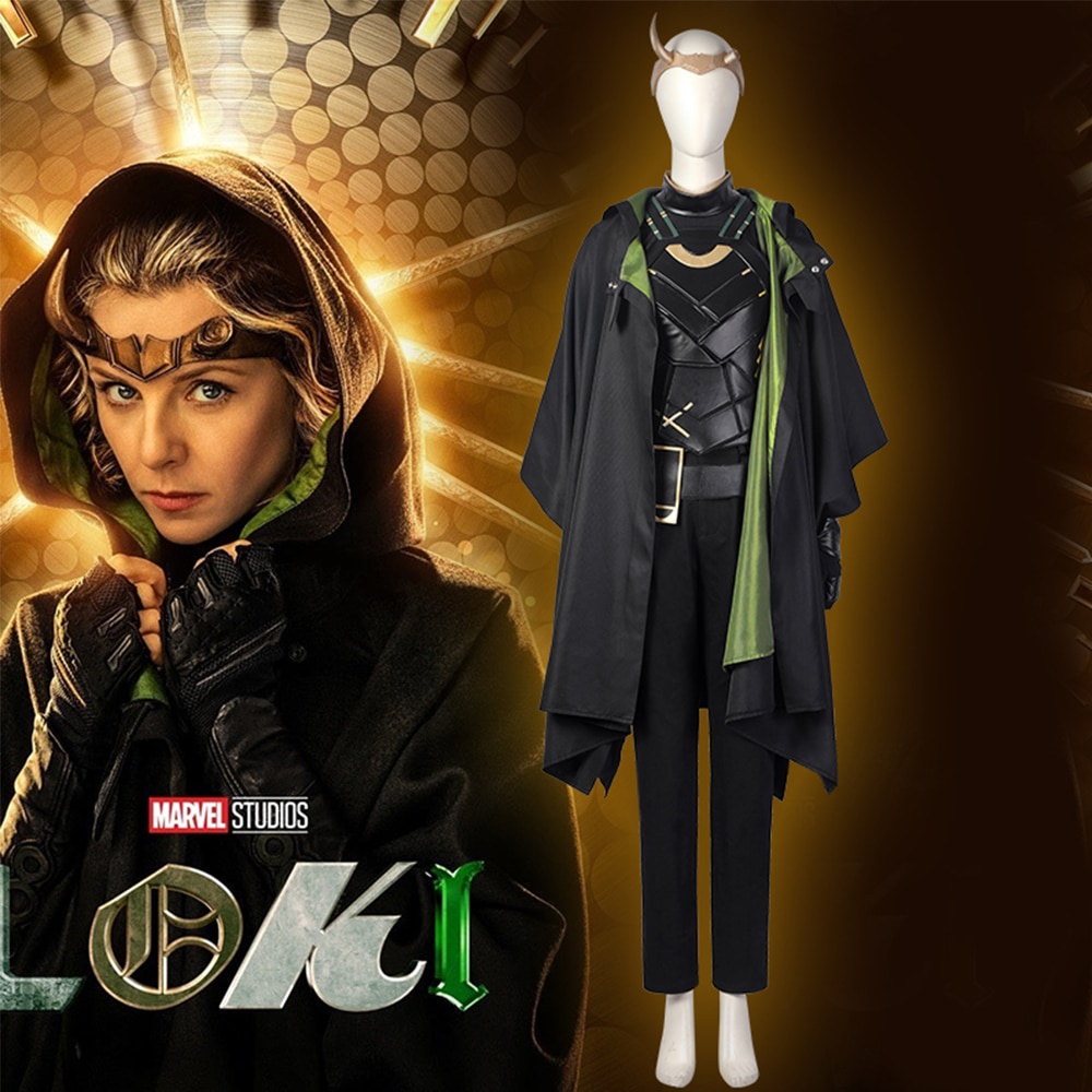 Jual Preorder Newest Halloween Lady Loki Cosplay Costume Season One