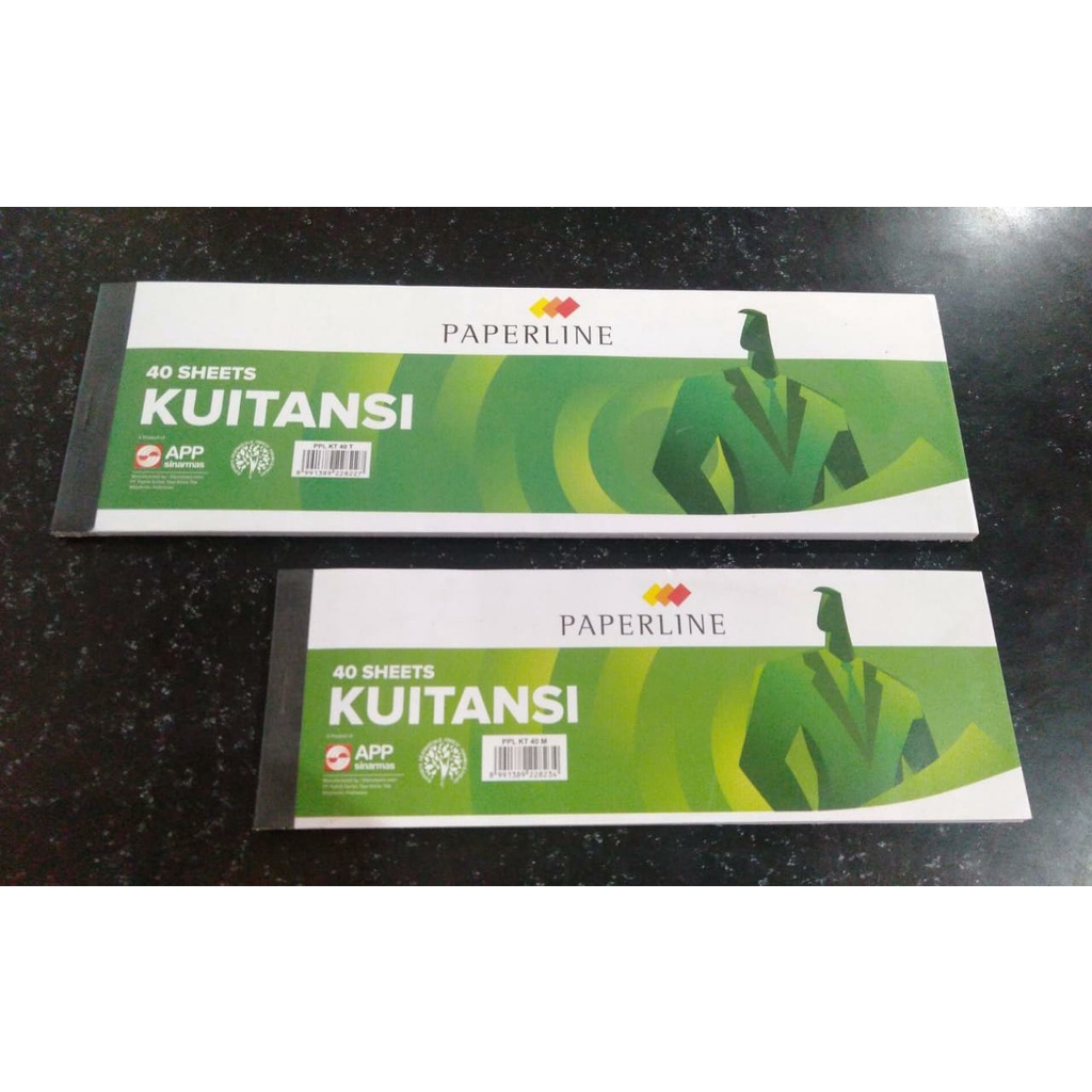 Jual Buku Kwitansi / Kuitansi PAPERLINE isi 40 lembar KT 40T / Kuitansi PAPERLINE isi 40 lembar ...