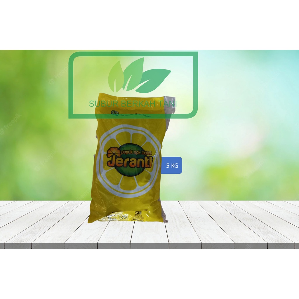 Jual pupuk tablet jeranti 5kg kujang | Shopee Indonesia