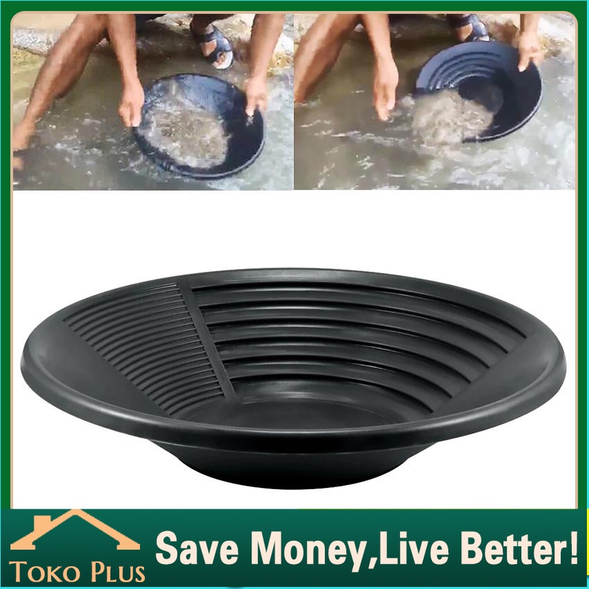 Jual Gold Pan Panning Alat Dulang Emas Model Baru Diameter 38cm Basin ...