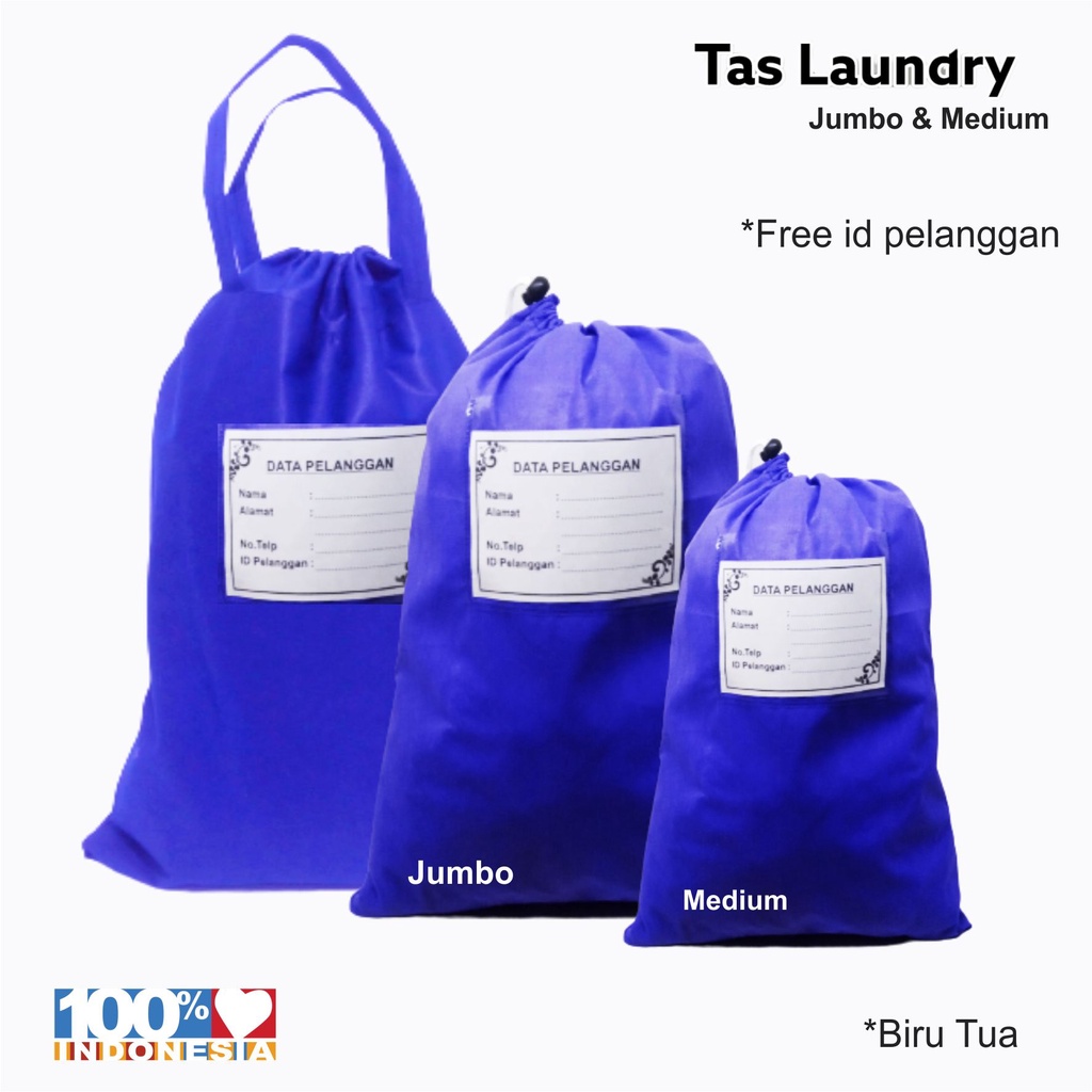 Jual Tas Laundry Jumbo / Laundry Bag / Tas Laundry Tebal / Tas Laundry ...