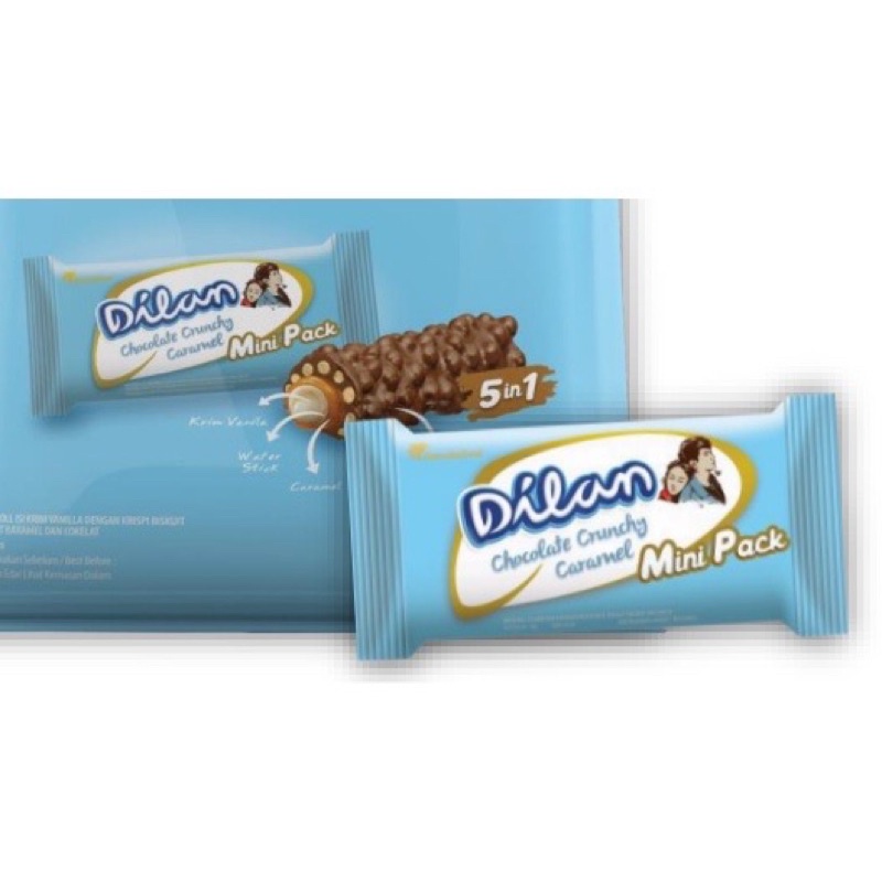 Jual Dilan Mini Pack 9.5gram 1pcs Satuan Eceran Cokelat Dilan Mini Pack ...