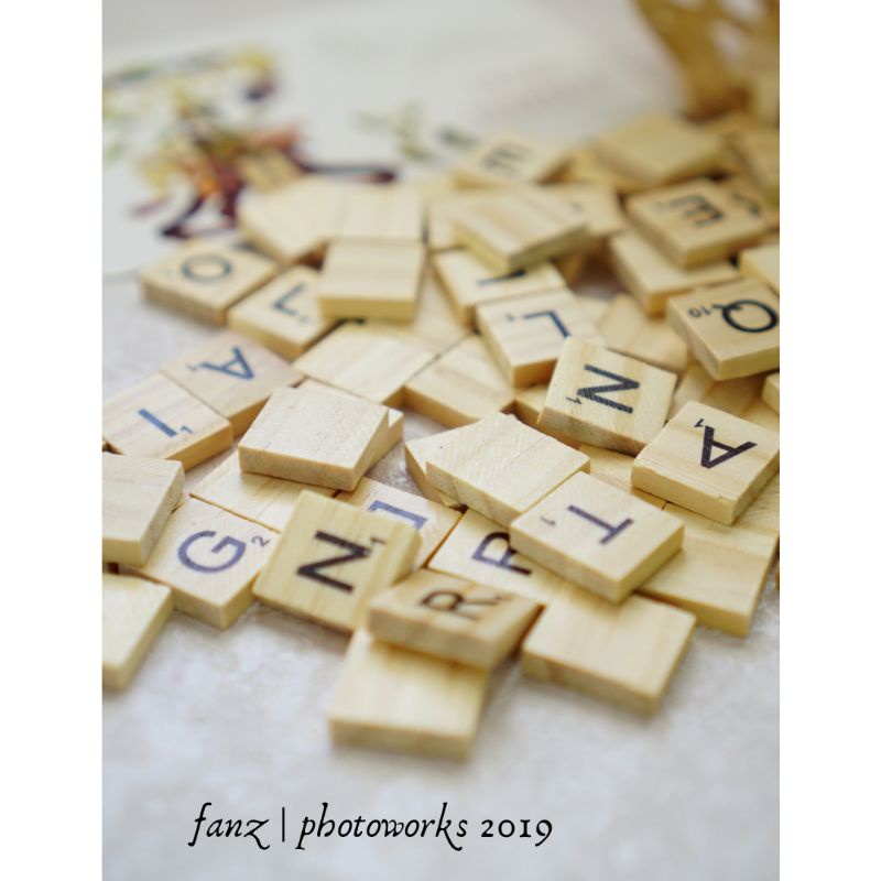 Jual Handmade Alphabet letter tiles / huruf abjad kayu | Shopee Indonesia