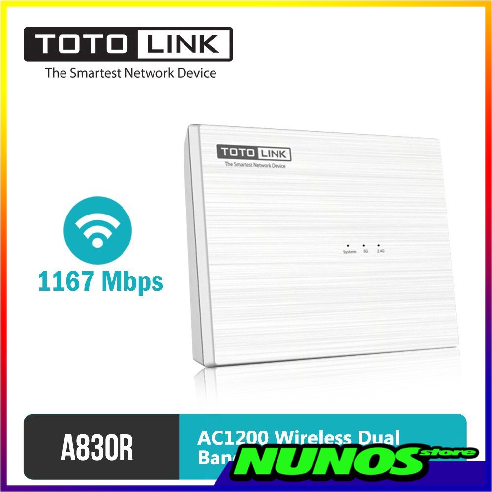 Jual TOTOLINK A830R - AC1200 Wireless Dual Band Router | Shopee Indonesia