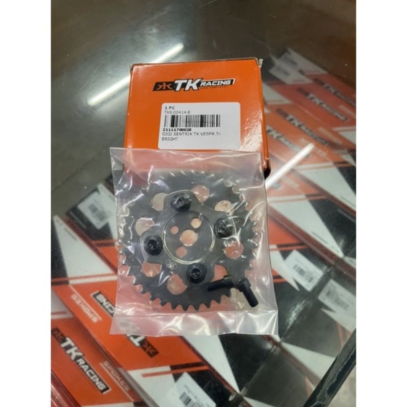 Jual Gigi Sentrik Adjustable Vespa 3V TK Racing Original Gigi Timing ...
