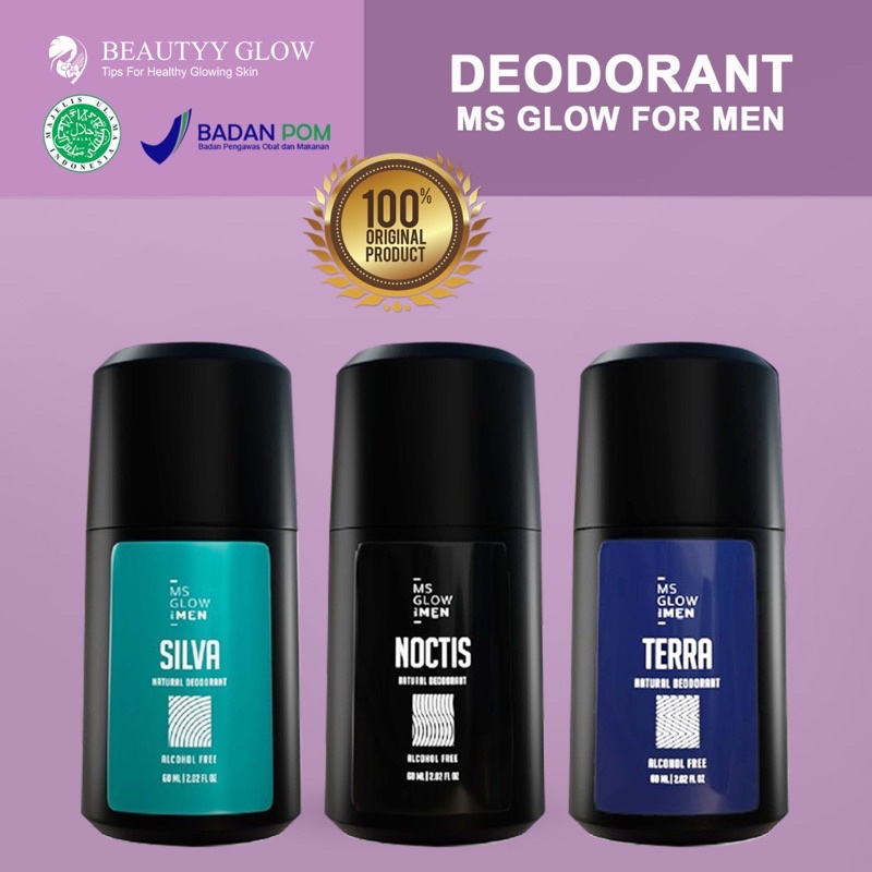 Jual MS Glow For MEN - DEODORANT | Shopee Indonesia