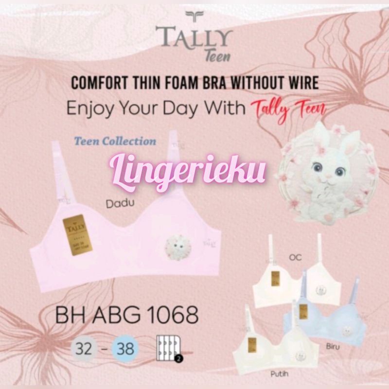 Jual Tally 1068 BH Bra Mini Set Anak Cewe ABG Remaja Pelajar Perempuan ...