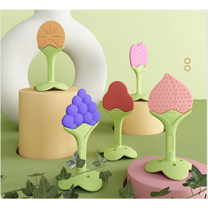 Jual 1234OS - BABY TEETHER BUAH [TANPA PACKINGAN] / GIGITAN BAYI MODEL ...