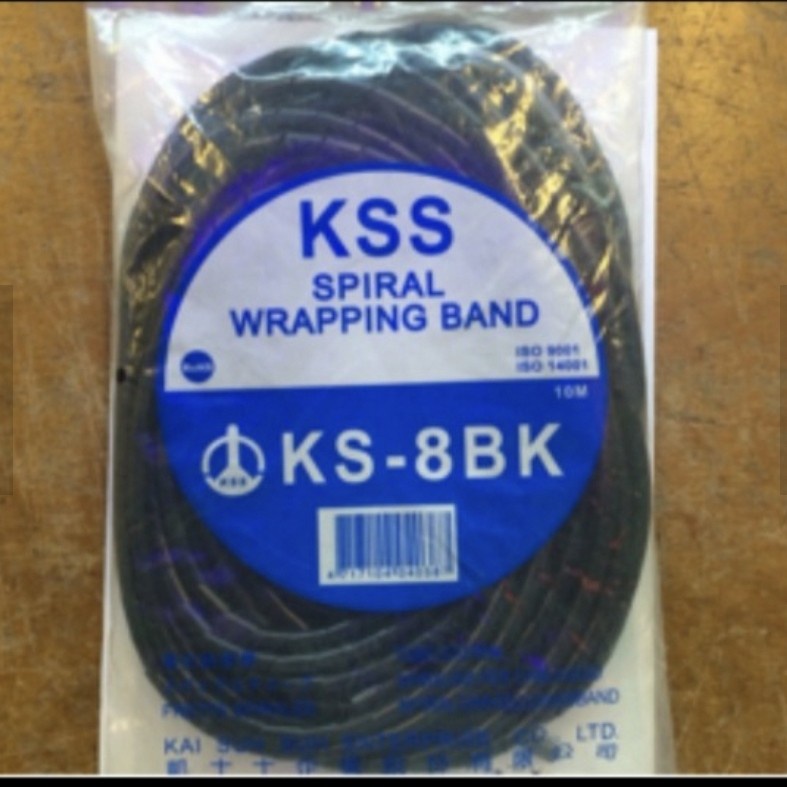 Jual Kabel Spiral Wrapping KSS KS-8 Biru | Shopee Indonesia