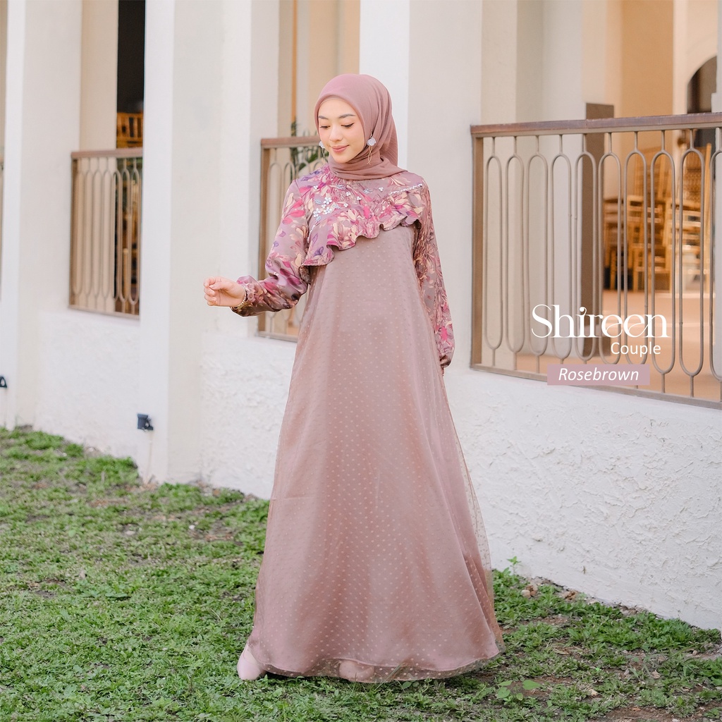 Jual Shireen Gamis Payet Couple (GAMIS SAJA) | Shopee Indonesia
