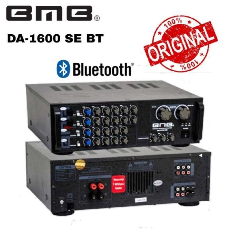 Jual Power Amplifier mixer BMB DA 1600 SE Original Produk.NB | Shopee ...