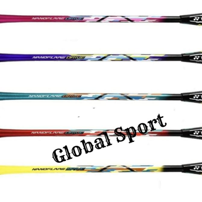 Jual Raket Badminton Yonex Nanoflare Drive Original Free Pasang Senar | Shopee Indonesia