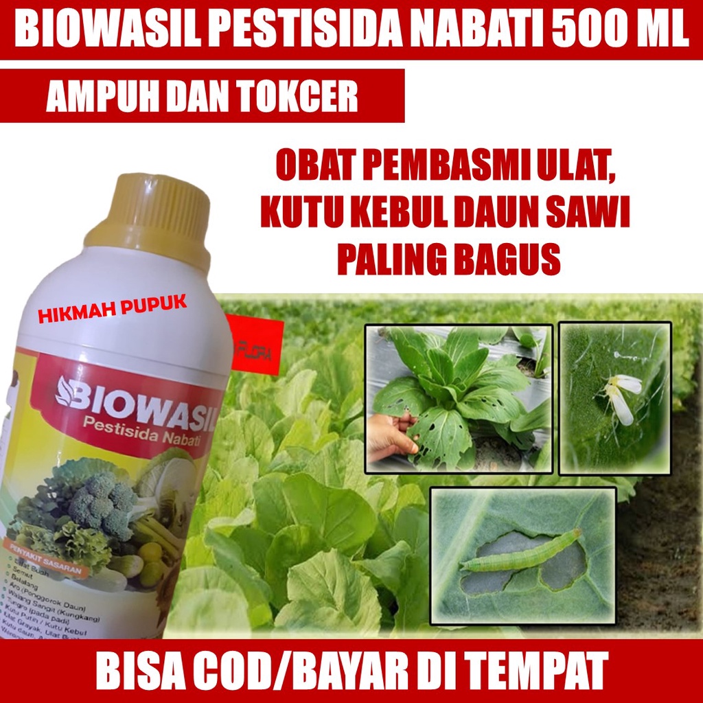 Jual {PALING LARIS} BIOWASIL OBAT HAMA ULAT BUAH DAUN SAWI, SAWI HIJAU ...