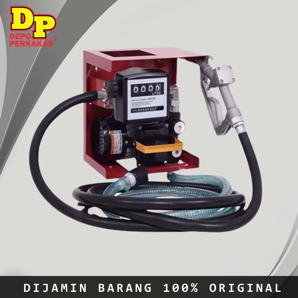 Jual Pompa Minyak Oli Solar Elektrik with flow meter | Shopee Indonesia