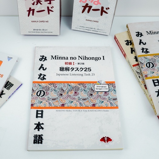 Jual Buku Minna no Nihongo I Edisi 2 Japanese Listening Task 25 + 2 CD ...