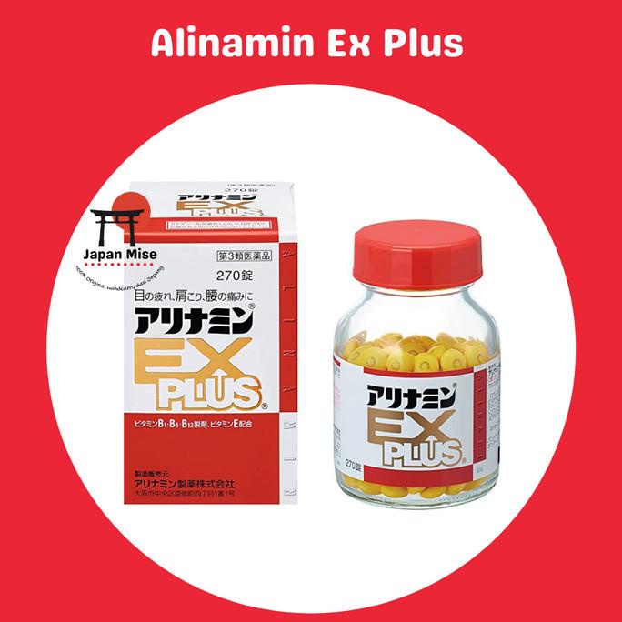 Jual Alinamin Ex Plus 270 Tablet Supplement Nyeri Otot Sendi Original ...