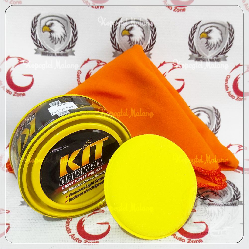 Jual Poles Body Mobil KIT Original Light Paste Polish kuning 225gr ...